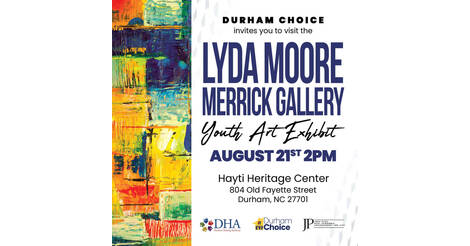 August 21st Lyda Moore Merrick Gallery Youth Art Exhibit (08/08/2023 ...
