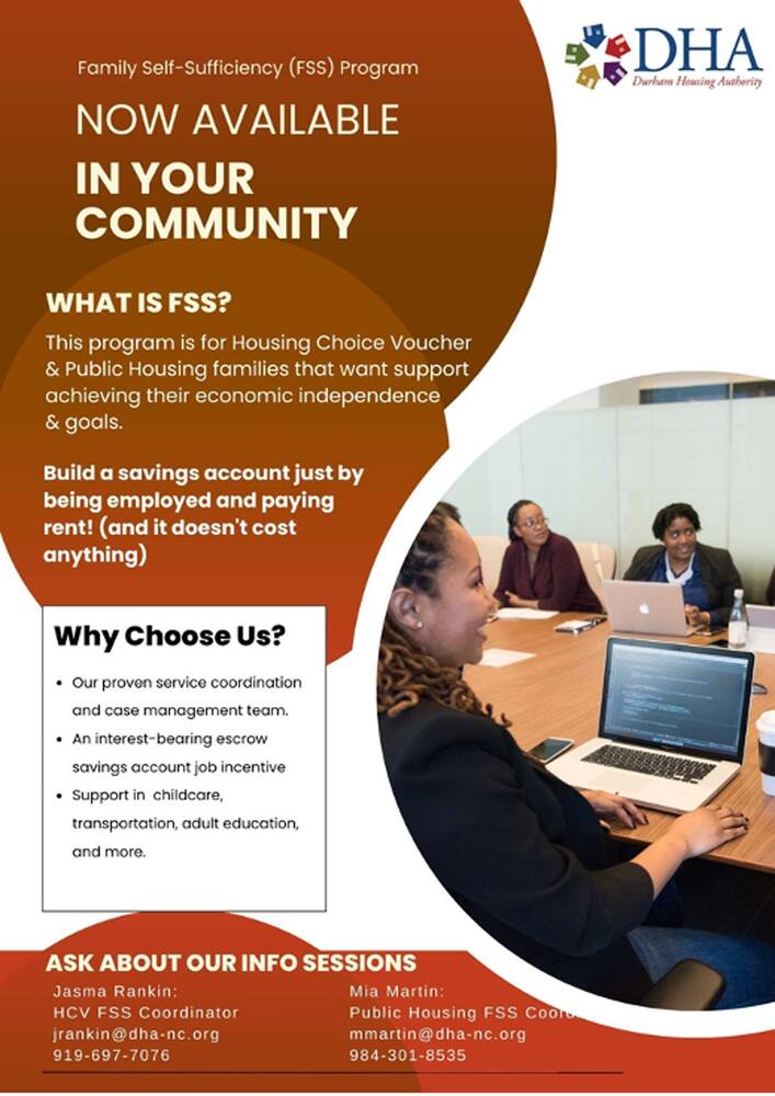Family Self-Sufficiency Program (FSS) - Durham Housing Authority