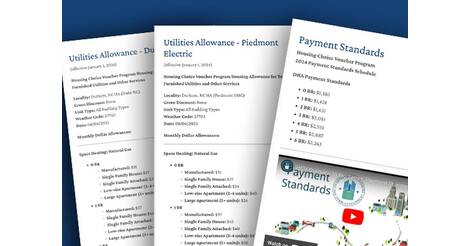 HCV 2024 Payment Standards and Utility Allowances Online (12/19/2023) - What's New - Durham ...